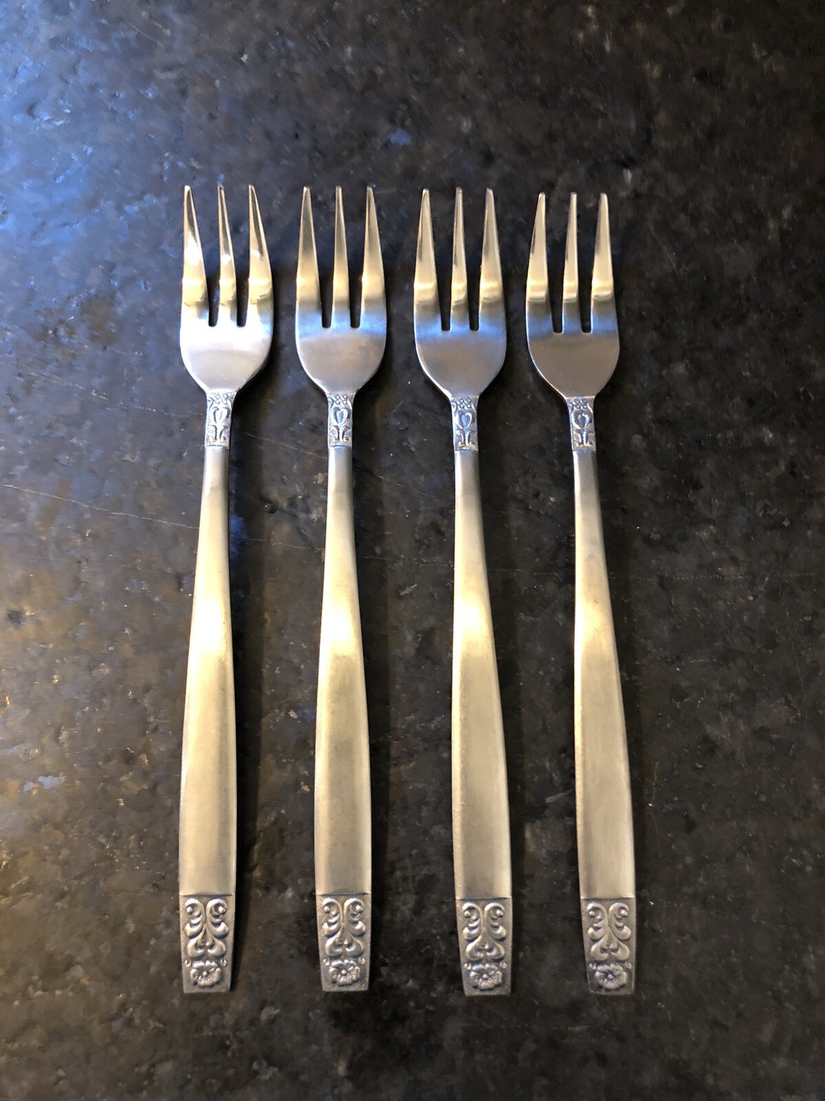 4 relish Forks Danesmore Stanley Roberts Rogers Stainless Japan | eBay
