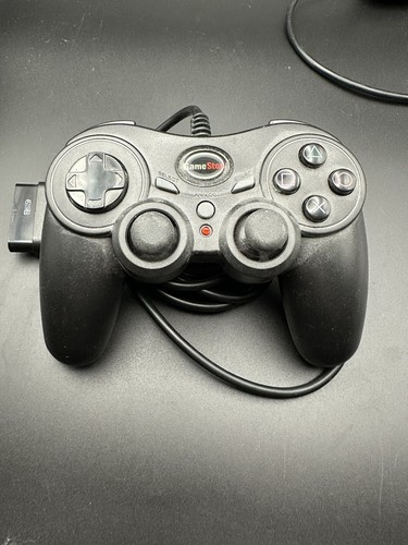 GameStop PlayStation 2 PS2 Wired Controller Black W/ USB Adapter | eBay