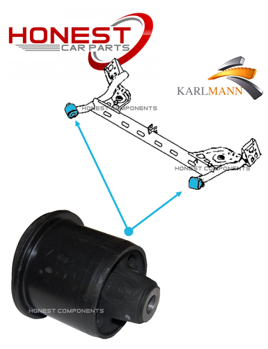 Fits NISSAN MICRA K12 2003-2011 REAR SUSPENSION AXLE MOUNTING BUSH X1 ...