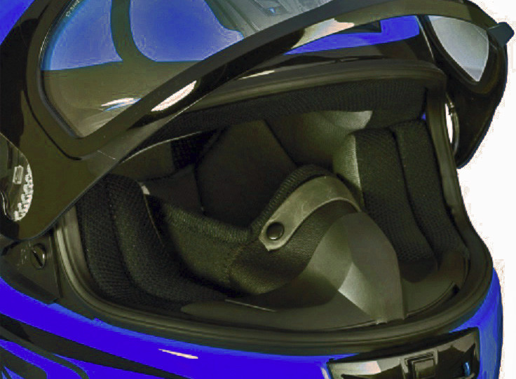 Z1R Phantom Helmet Anti-Fog Shield Snowmobile Snow Full Face | Blue ...