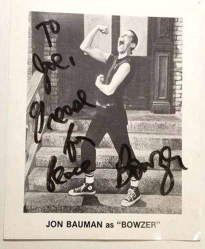 Jon Bauman as Bowzer Hand Signed Autographed 8x10 Press Photo SHA NA NA ...