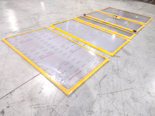 AGS Lexan Guard Panel Lot, A12014L (x2), A120115L, 2000x950, A12013HRL ...