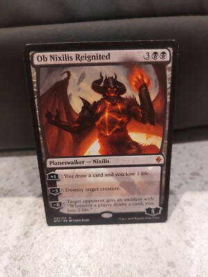 Ob Nixilis Reignited Mythic Planeswalker MTG Magic Mint | eBay