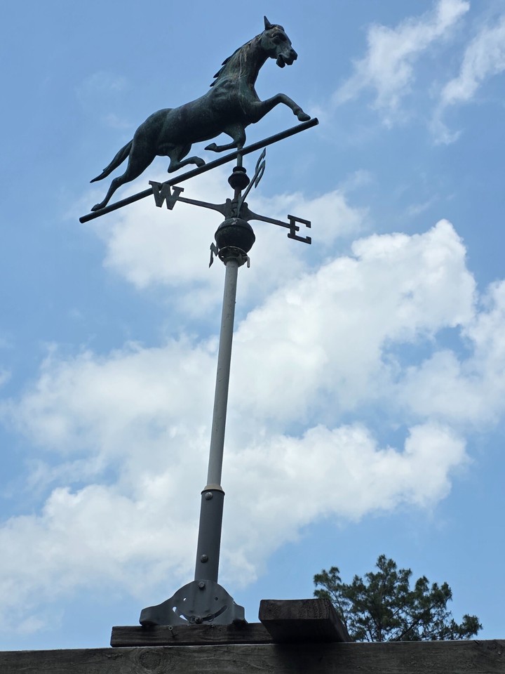 Fiske Co. Century George M. Patchen Iconic Race Horse Weathervane | eBay