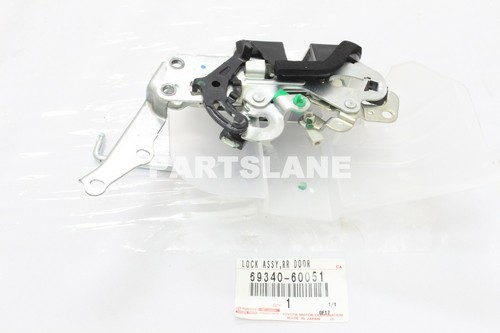 69340-60051 Toyota OEM Genuine LOCK ASSY, REAR DOOR, LH | eBay