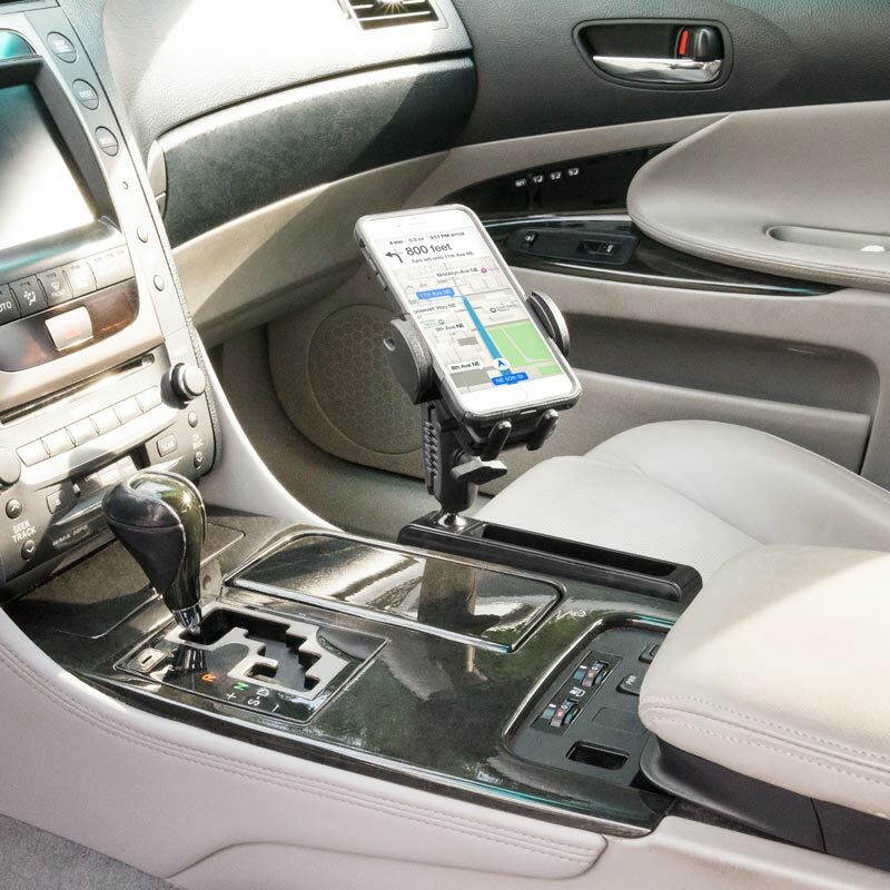 Arkon SM4SEATMT Car Console Wedge Phone Holder Mount for iPhone X XR XS ...