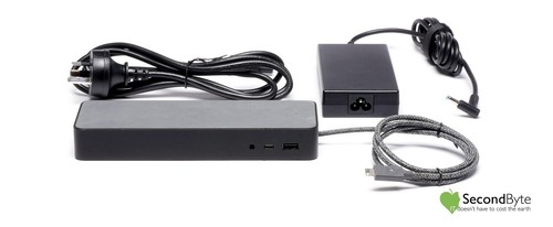 Genuine HP USB-C Universal Docking Station HSA-B005DS Dual DP inc Power ...