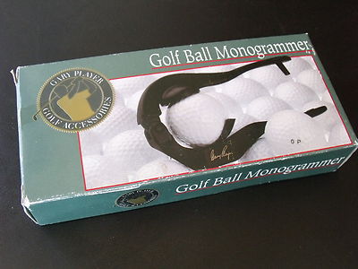 Gary Player Golf Ball Monogrammer | eBay
