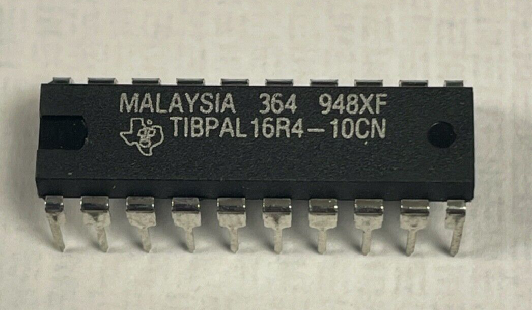 TIBPAL16R6-25CN TI Programmable Logic Device (PLD) IC Macrocells 20 ...