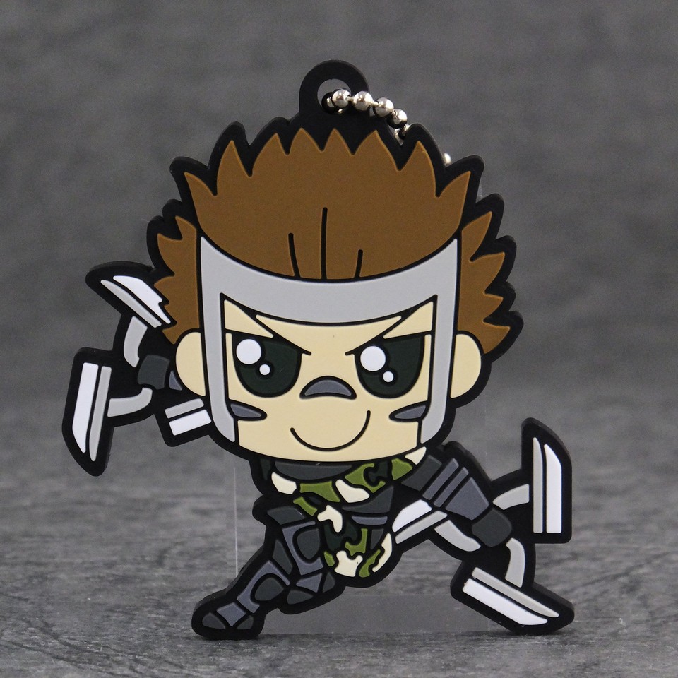 #F5359 Capcom Rubber mascot Keychain Sengoku Basara Samurai Kings | eBay