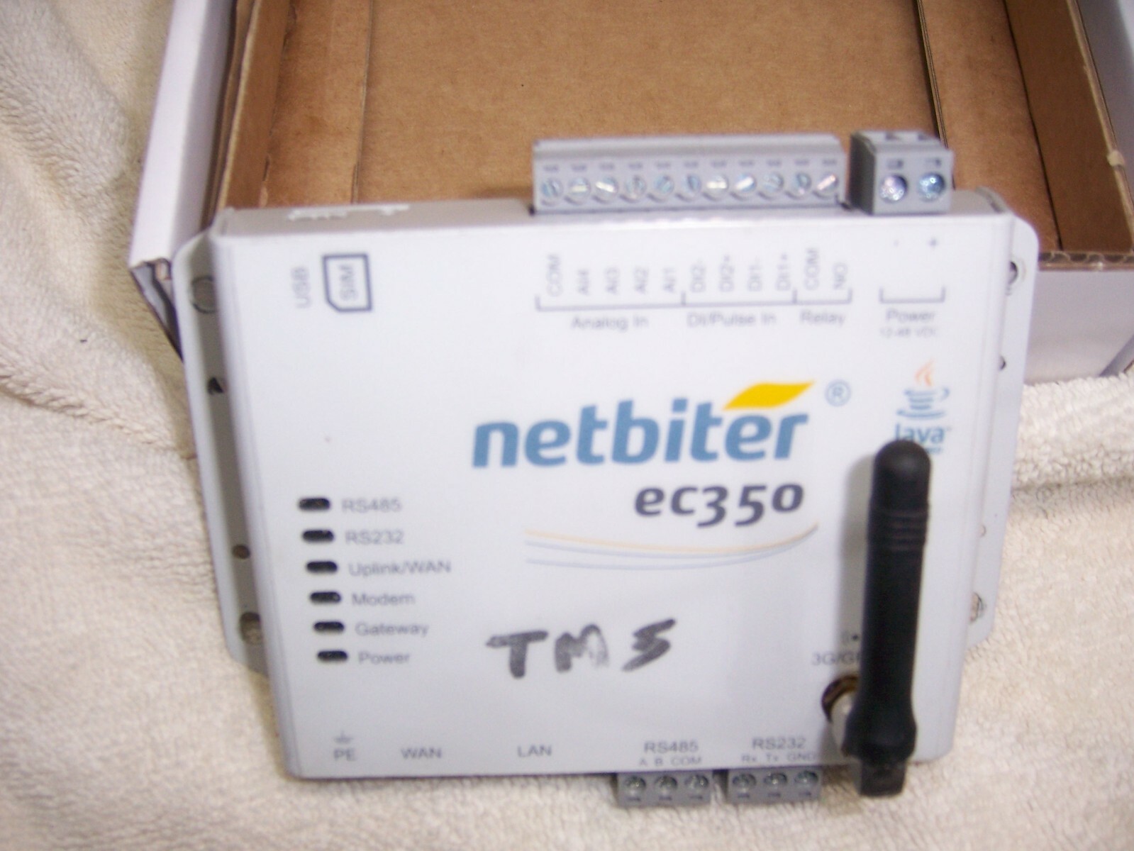 HMS EWON Netbiter EC350 3G Remote Connection Bridge Network Adapter | eBay