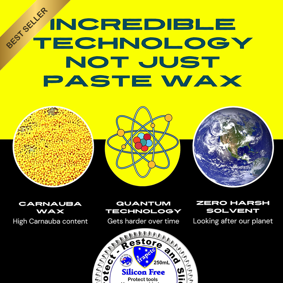 Paste Wax Finish Polish 250ml Wood Tool Protection Metal Plastic | eBay ...