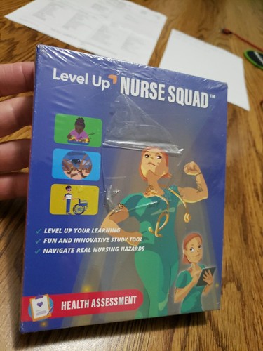 Level Up Nurse Squad Health Assessment Card Game For Nurses/Nursing ...