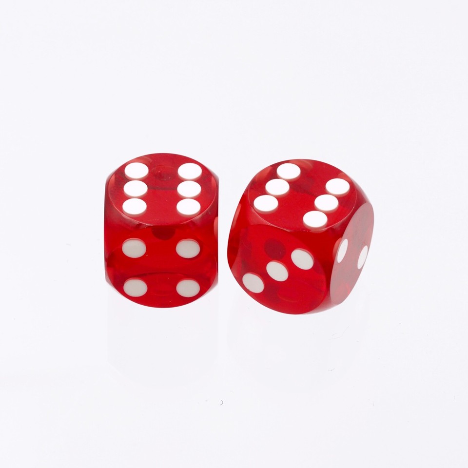 Precision Backgammon Dice **SECURITY SEALED** Professional Backgammon ...