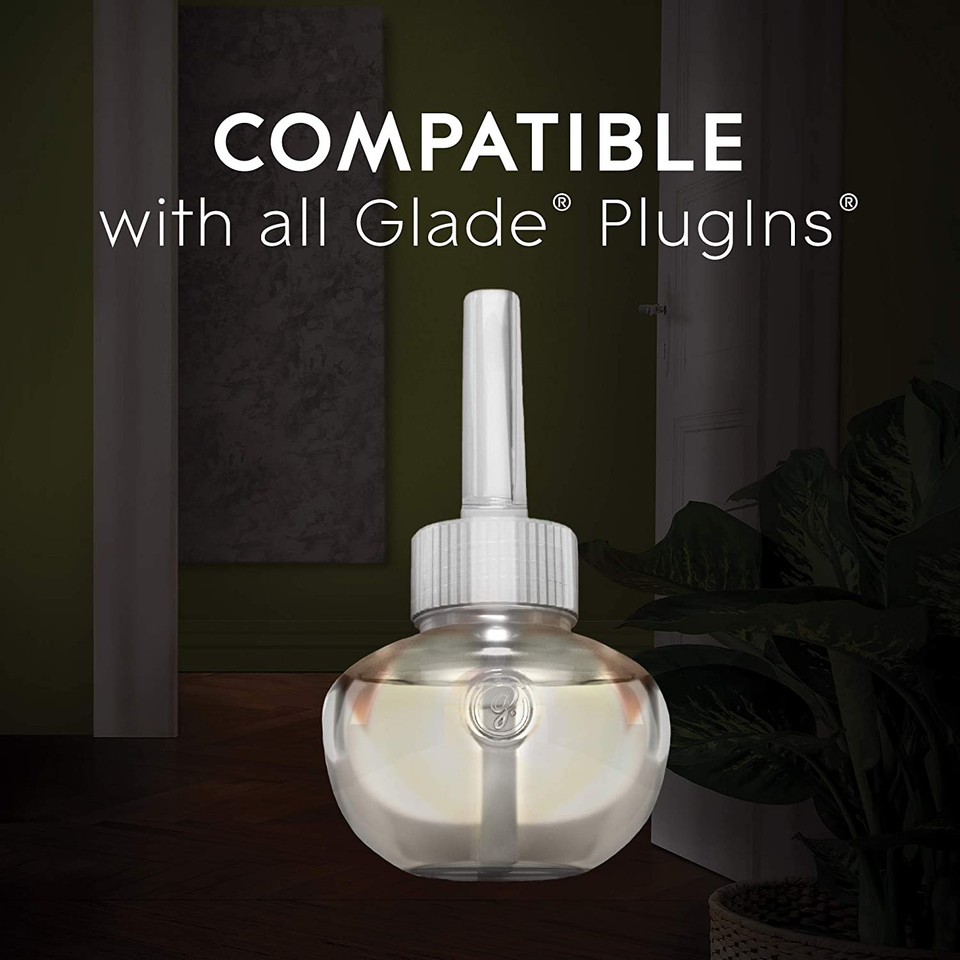 Glade Plugin plus Spray Air Freshener Warmer, Holds Scented Oil Refill ...