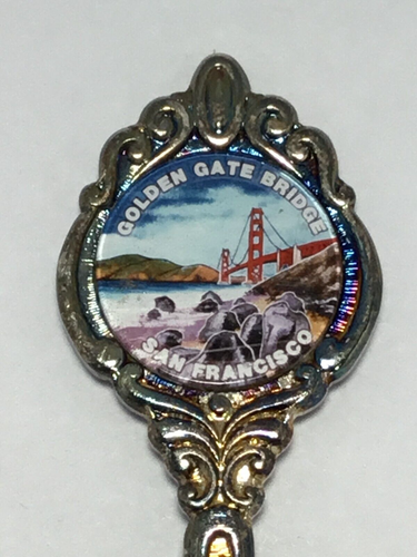 Golden Gate Bridge San Francisco, California Vintage Souvenir Spoon ...