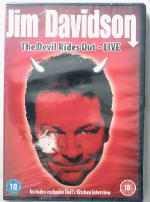 71175 DVD - Jim Davidson The Devil Rides Out Live [NEW / SEALED] 2007 ...