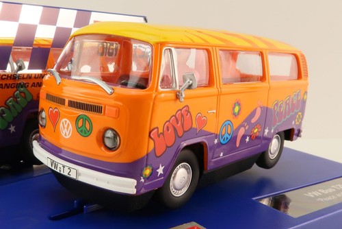 Carrera 31095 Digital 1:32 Volkswagen VW Bus Panel Van T2b Peace & Love ...