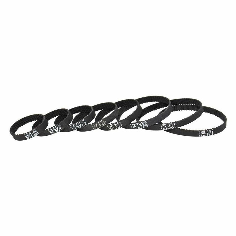 GT2 Timing Belt 2mm Pitch 6mm Width Closed Loop Belts for Pulley CNC 3D ...