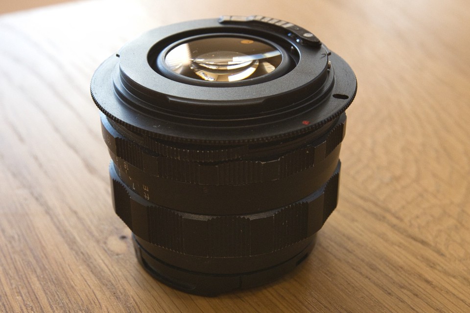 Asahi Super-Takumar 50mm f1.4 w/ lens cap and EF converter | eBay