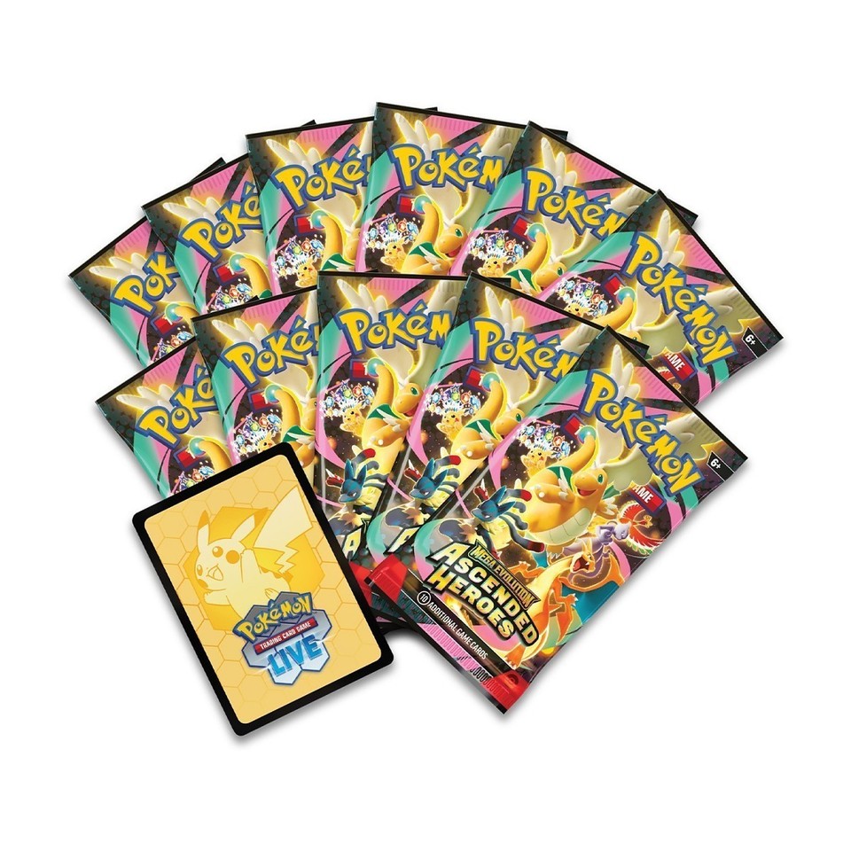 Pokemon TCG: ME- Ascended Heroes Pokemon Center Elite Trainer Box (ETB ...