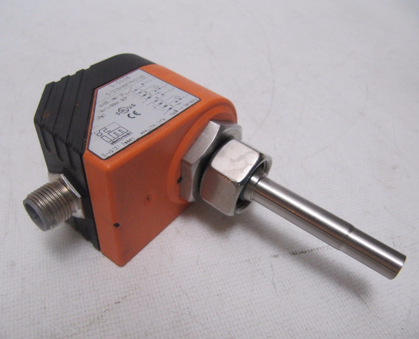 IFM Efector Flow Monitor Sensor SI0508 SID10ABBFPKG/US | eBay