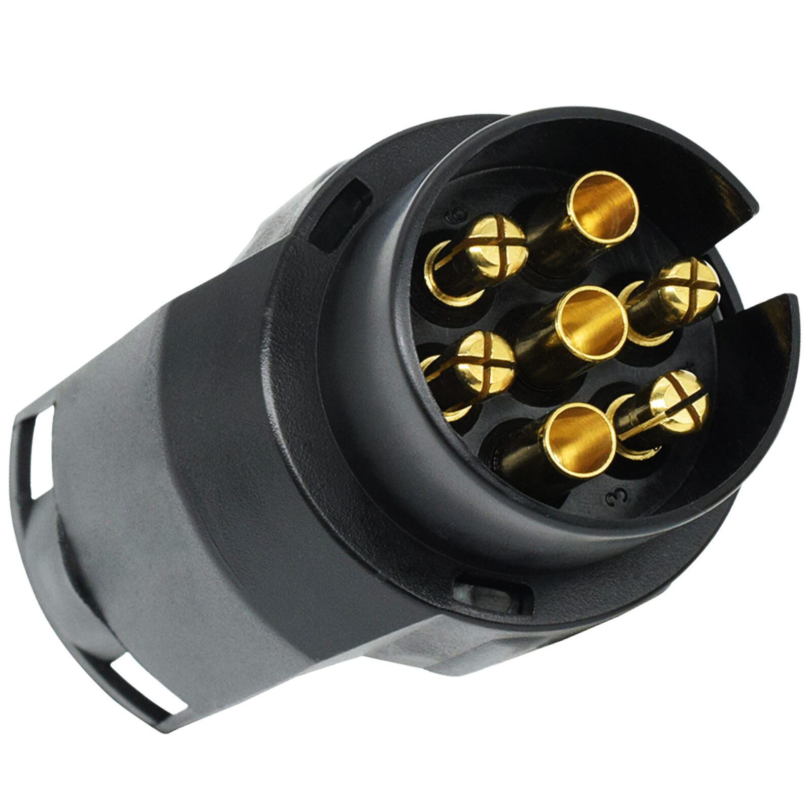 7 Pin To 13 Pin 12V Trailer Towing Socket Truck Adapter Durable Plug ...