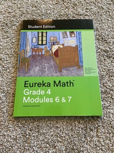 Brand New Eureka Math Grade 4 Modules 6&7 Student workbook Remote ...