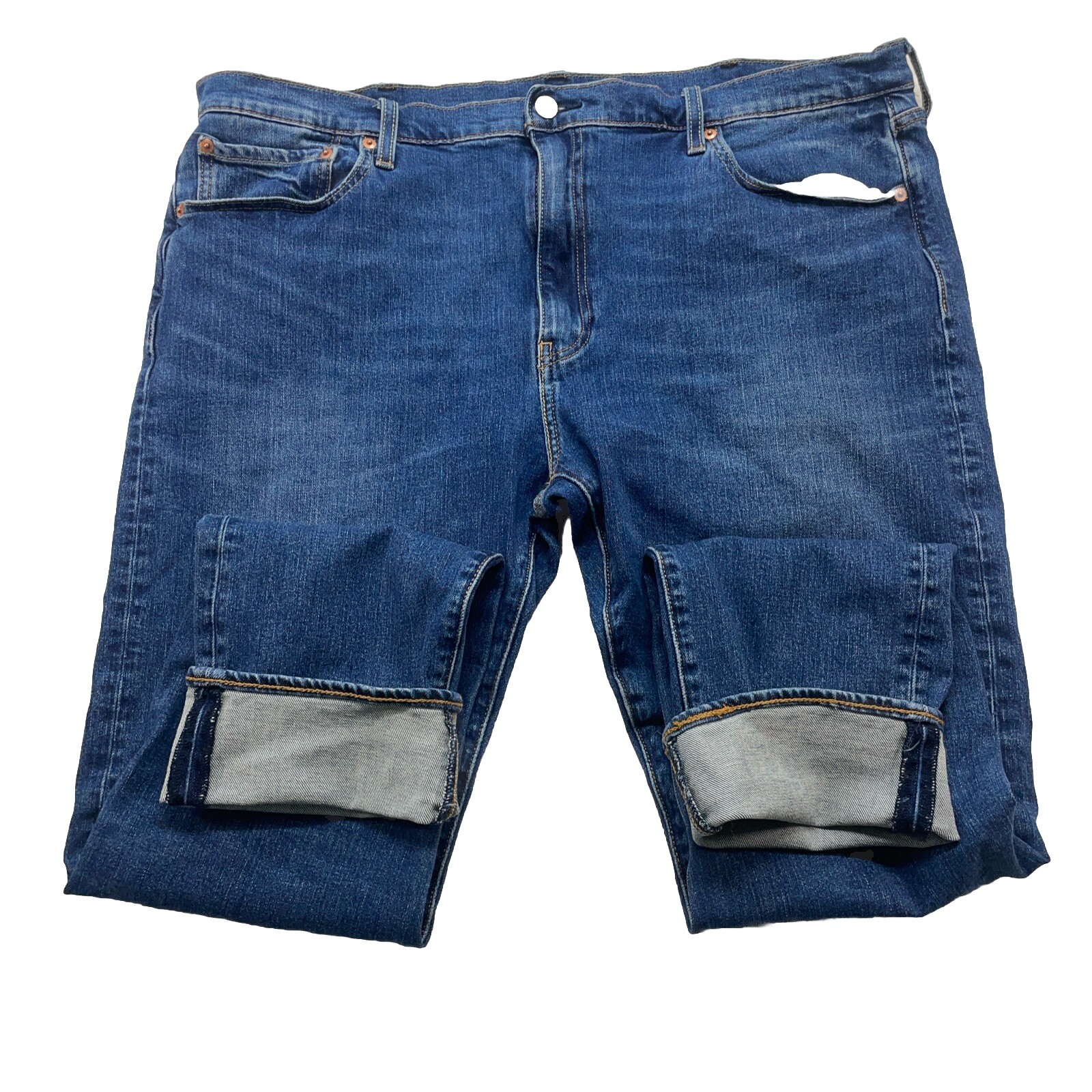 Levi’s Premium Lo-Ball Stack Selvedge Jean Men Sz 42x… - Gem