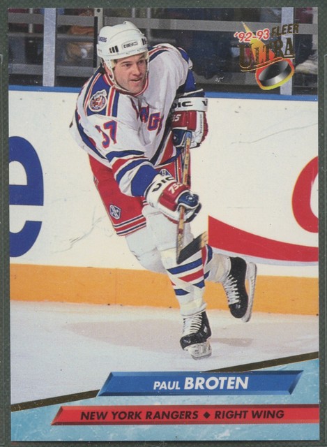 1992-93 Fleer Ultra - #353 Paul Broten for sale online | eBay