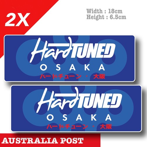 HARD TUNED OSAKA Japan Limited Edition JDM Slap Laptop , Car Decal ...