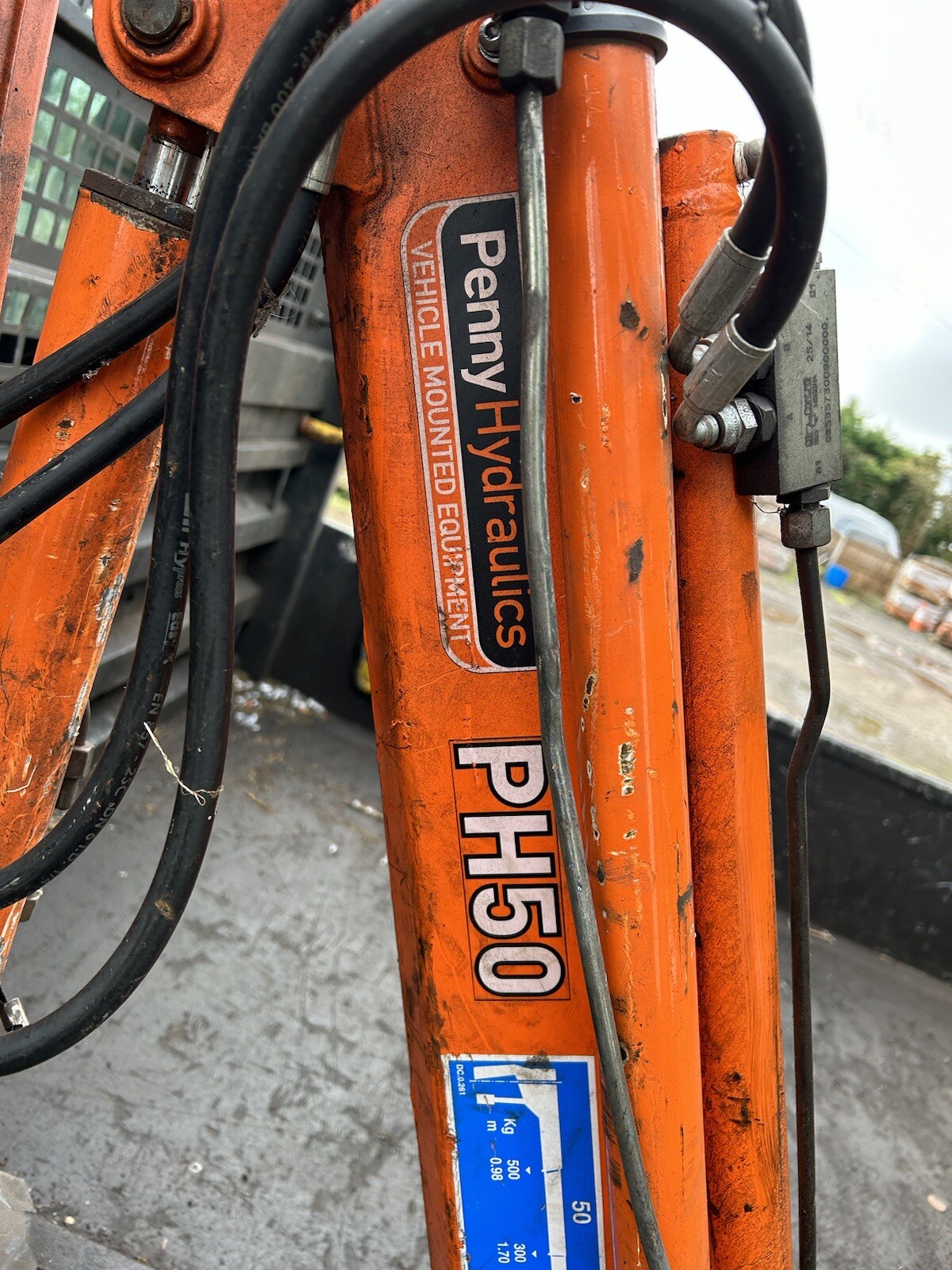 Hiab Crane PH50 Penny Hydraulics Transit Hiab 3 5ton Hiab trailer hiab-crane-ph50-penny-hydraulics-transit-hiab-3-5ton-hiab-trailer