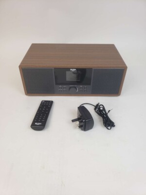 Bush CD Bluetooth DAB+ FM Radio - Wood RRP 95.99 lot R2203 | eBay UK