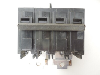 Siemens ITE Q2200B 200-amp 4-pole Plug-on Main Breaker - Pre-Owned | eBay