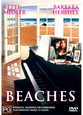 Beaches DVD (1988) Bette Midler | Barbara Hershey | Region 4 Brand New ...