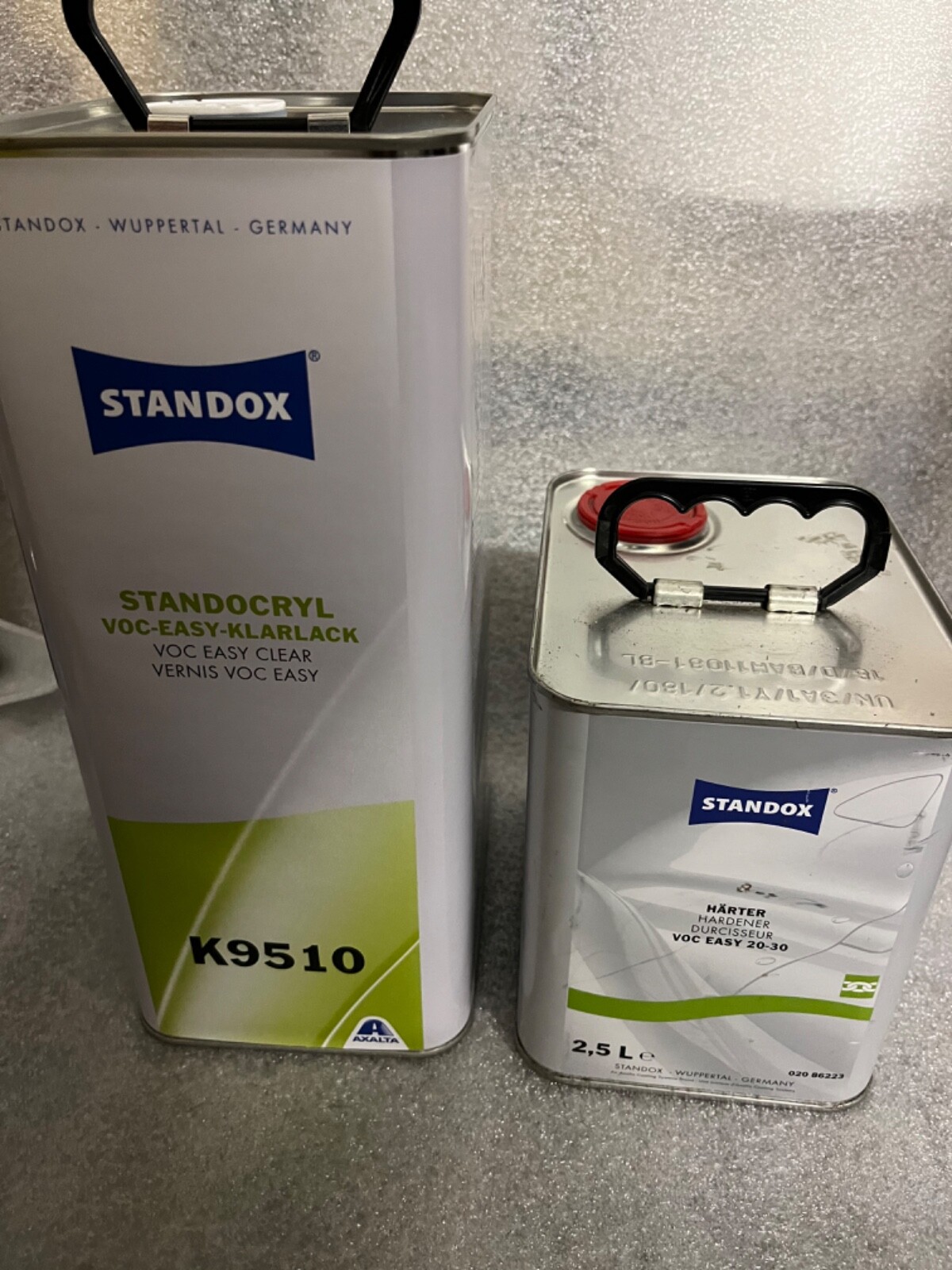 Standox VOC Easy Clear 2k Clear 5 Litre Standocryl Lacquer Clearcoat ...