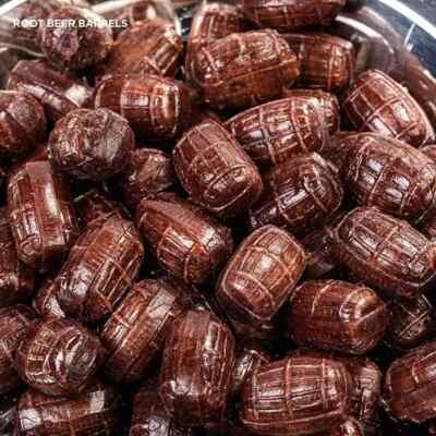 Root Beer Barrels Candy - 2 LBS Bag - BULK - Fresh & Tasty - BEST PRICE ...