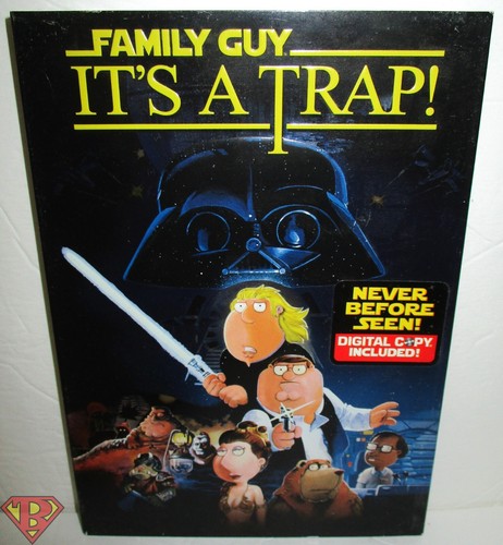 FAMILY GUY IT'S A TRAP! DVD Factory Sealed w/ Digital Copy & Slip Cover ...