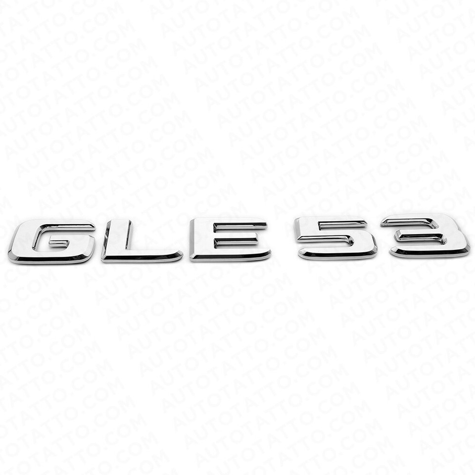 2021 Mercedes-Benz GLE 53 Letter Emblem Liftgate Logo Badge AMG Sport ...