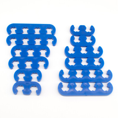 2sets Blue Plastic Spark Plug Wire Separators Dividers Looms for Chevy ...