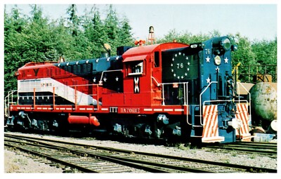 Railroad Train Rayonier Spirit of 76 Bicentennial Paint Crane Creek ...