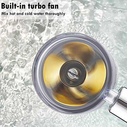 Turbo Propeller Shower Head High Pressure Handheld Turbocharged Fan | eBay