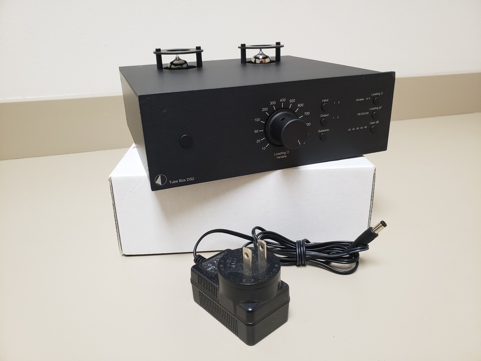 PROJECT Pro-Ject Tube Box DS2 Phono Preamplifier MM / MC (Black) | eBay