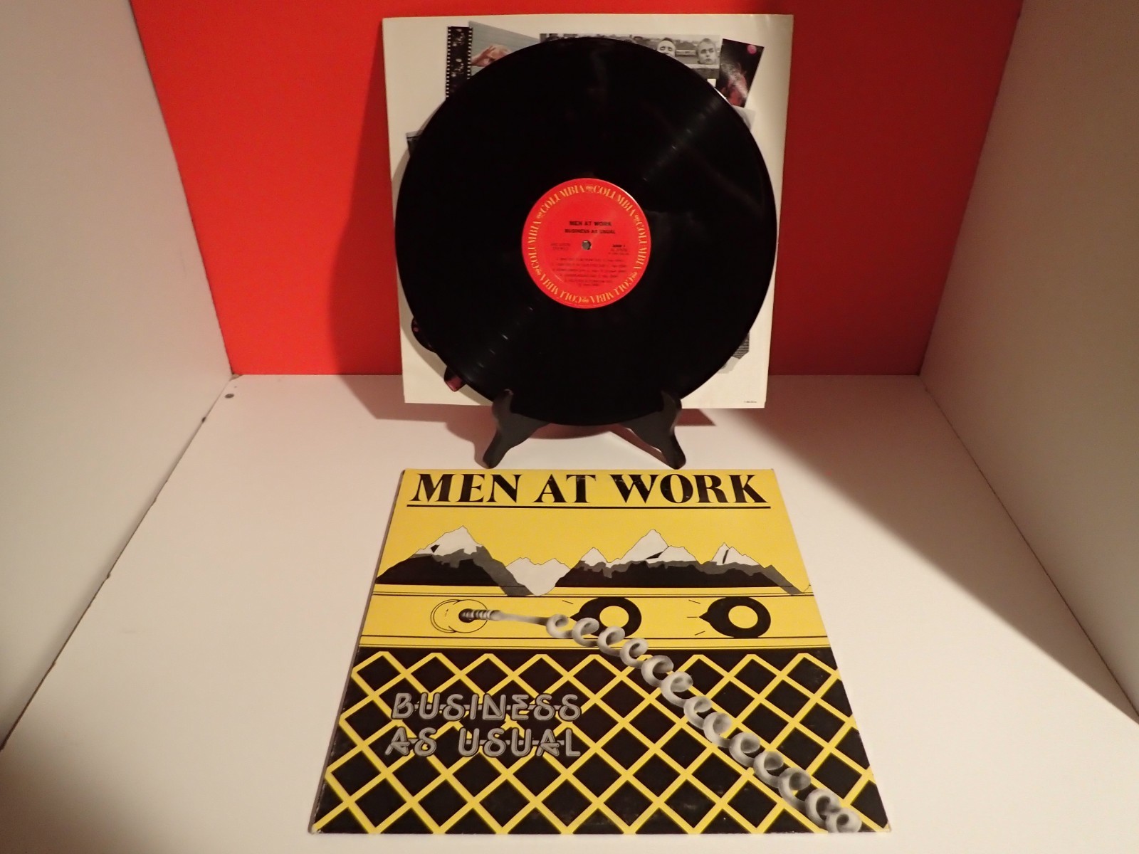 Men At Work Business As Usual LP Album W/ Original Inner Sleeve | eBay