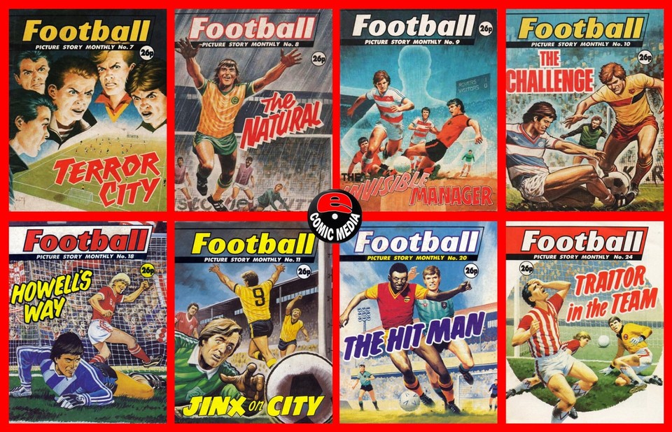 Football Picture Story UK Comics On PC DVD Rom (CBR Format | eBay
