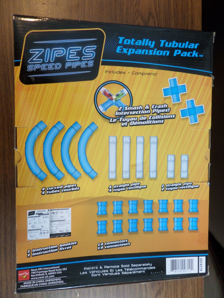 Zipes Speed Pipes Gravity Totally Tubular Expansion Packs NEW in Box ...