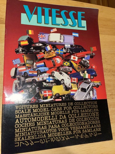 Vitesse Models Collectibles Catalog 1988 Toys Miniature Cars & Trucks ...