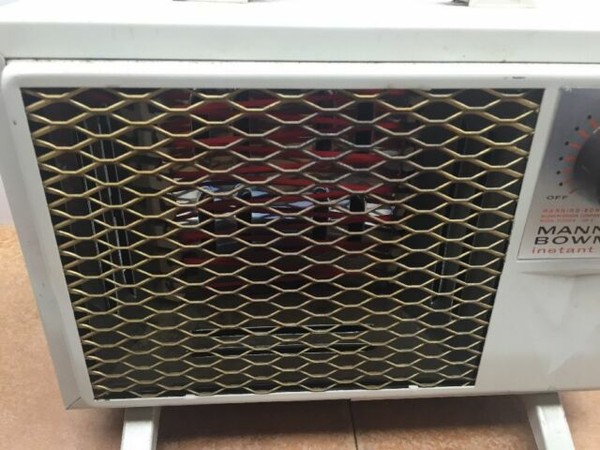 Manning Bowman Heater Instant Heat model 325220A 1320 watt for sale ...