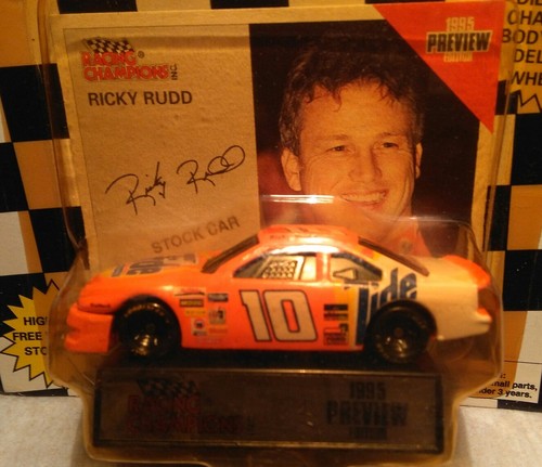 Stock Car Tide 10 Ricky Rudd 1995 Preview Edition NASCAR | eBay