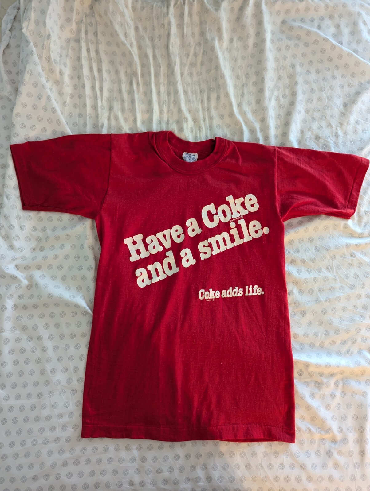 Vintage 1980's Coca-Cola Have a Coke and Smile Medium… - Gem